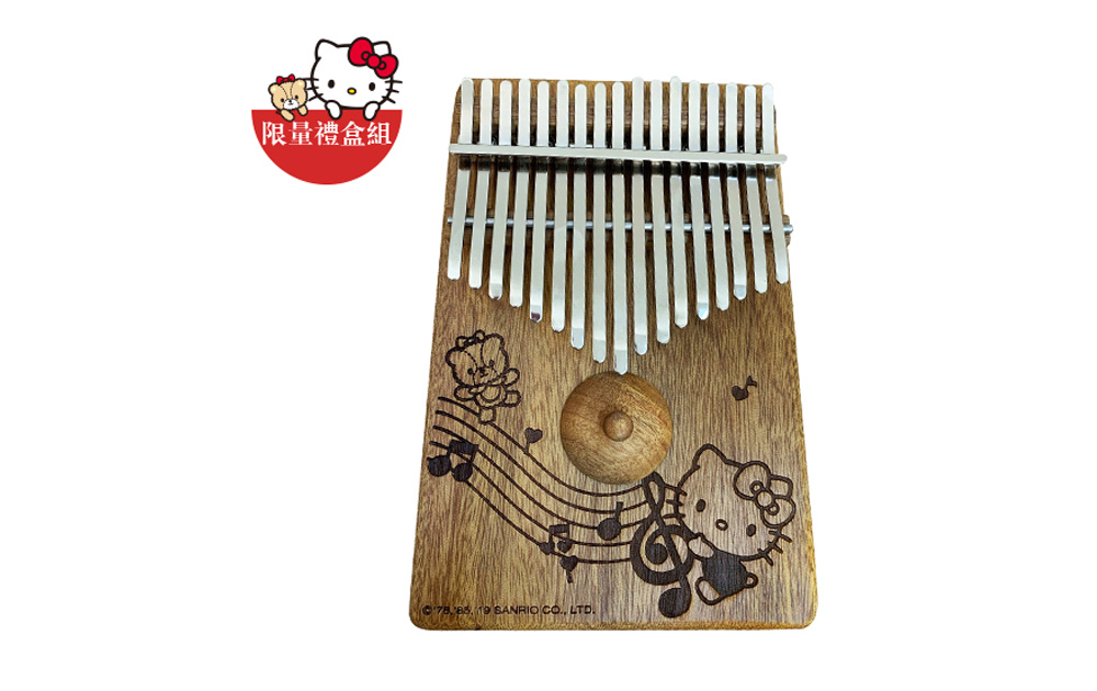 Hello Kitty Stout Camphor Tree Box-type Kalimba / Thumb Piano - 音樂城市樂器